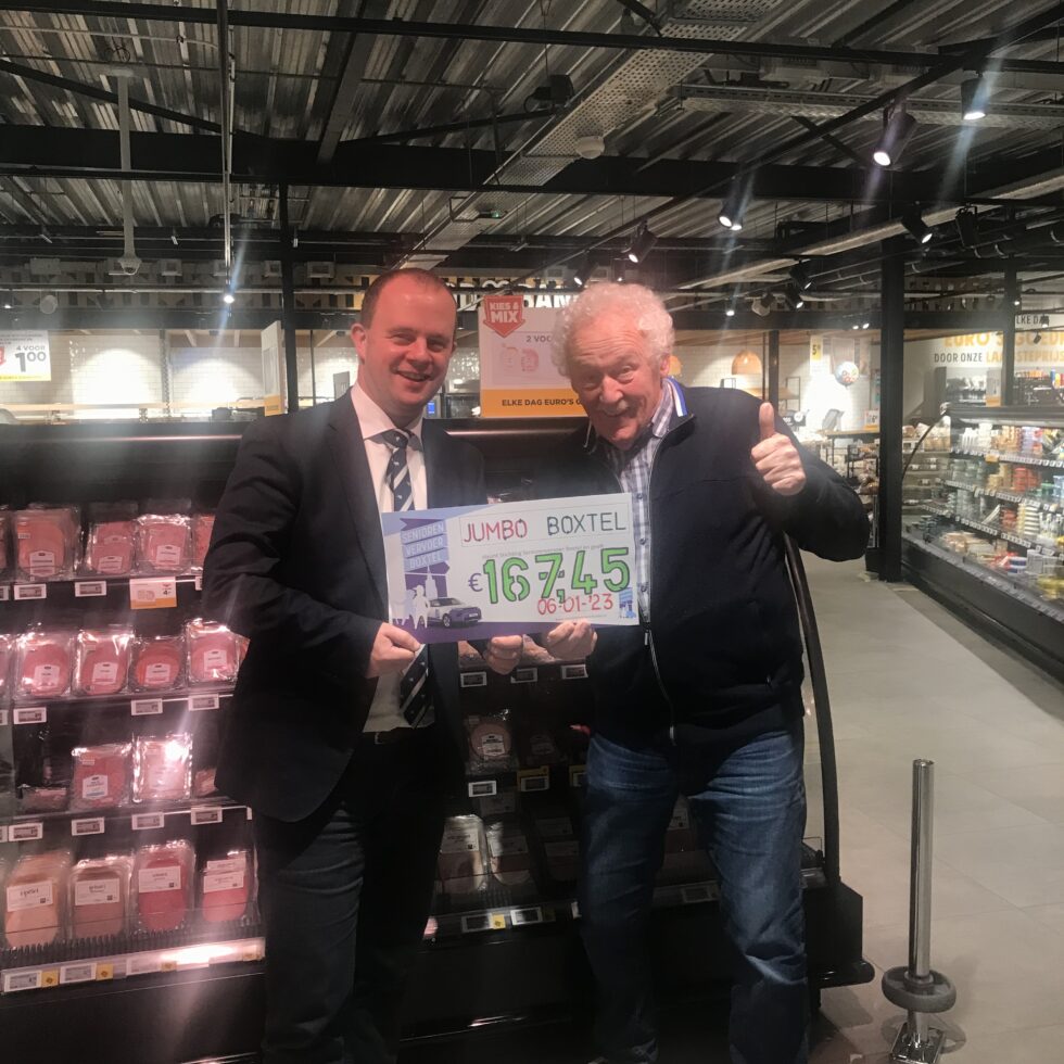 Statiegeld actie Jumbo levert €167 op! | Seniorenvervoer Boxtel